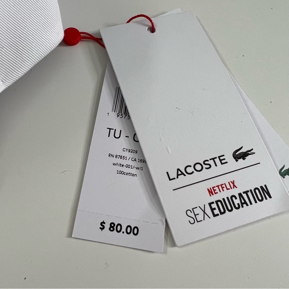 Lacoste Accessories Nwt Lacoste X Netflix Sex Education Alligator